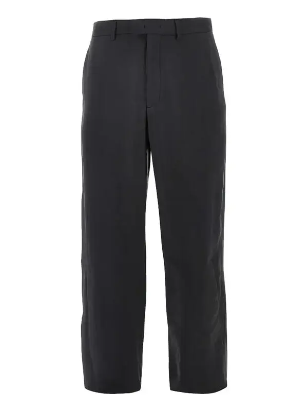 Emporio Armani Belt-loop Trousers - Grey