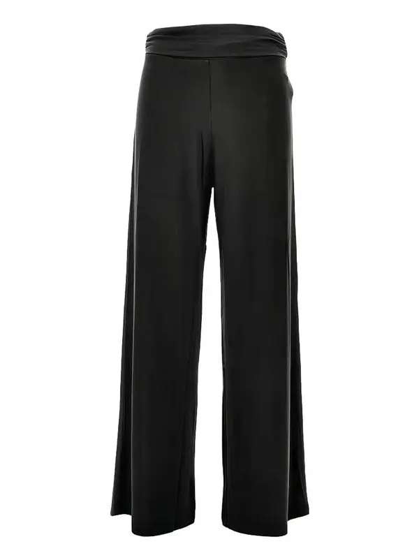 Emporio Armani Logo-detail Track Pants - Black