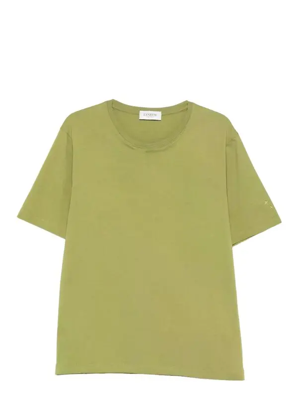 LANEUS Cre-neck T-shirt - Green