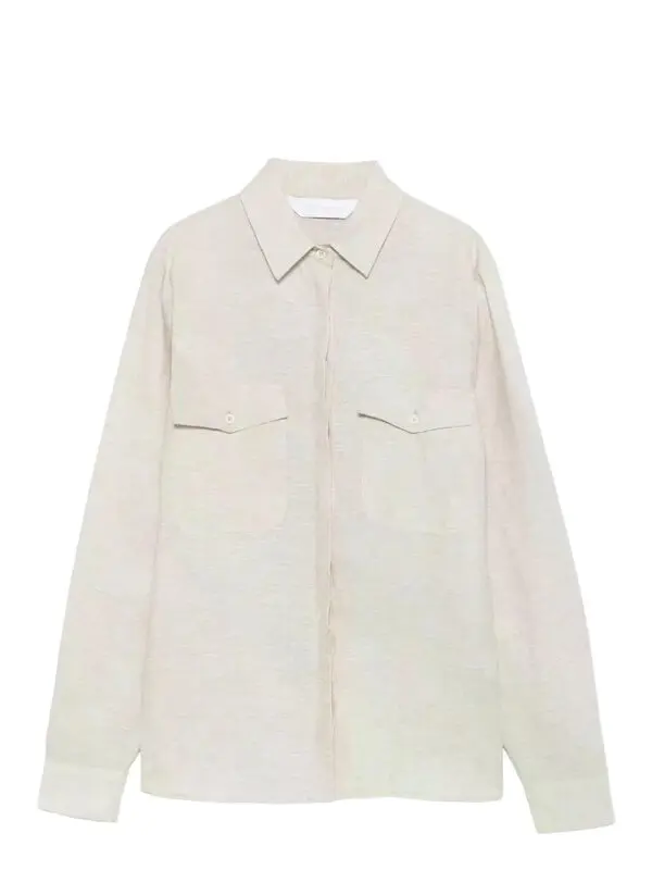 ROBERT FRIEDMAN Chest-pocket Shirt - Neutrals