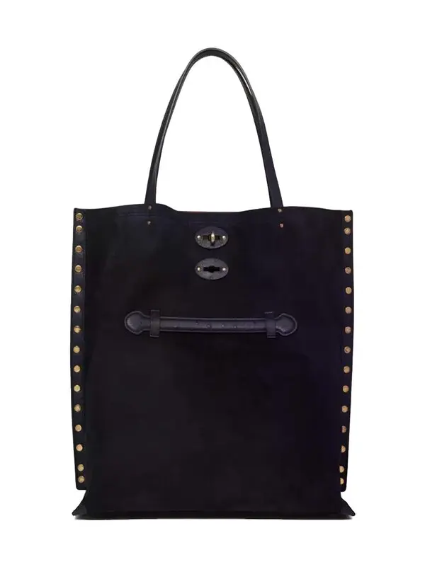 ZANELLATO Stud-embellished Tote Bag - Blue