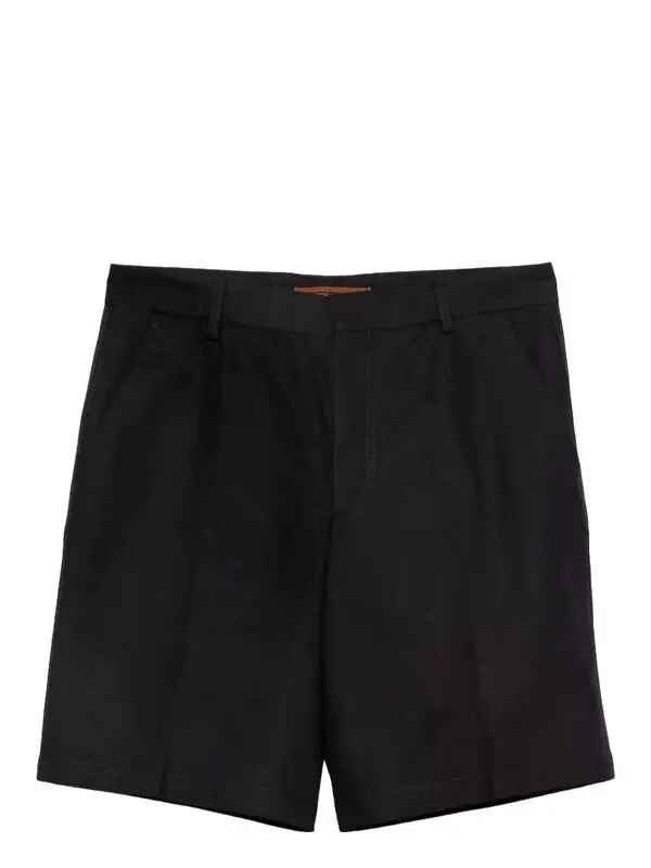 Zegna Pleated Shorts - Blue