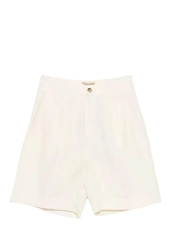 Woolrich Pleated Shorts - Neutrals