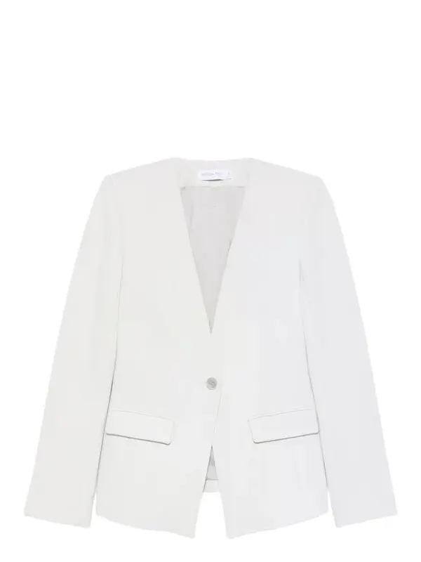 Patrizia Pepe Single-breasted Jacket - Grey