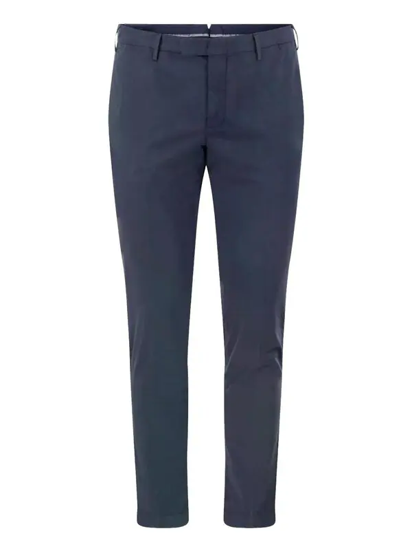 PT TORINO Flat-bellied Trousers - Blue