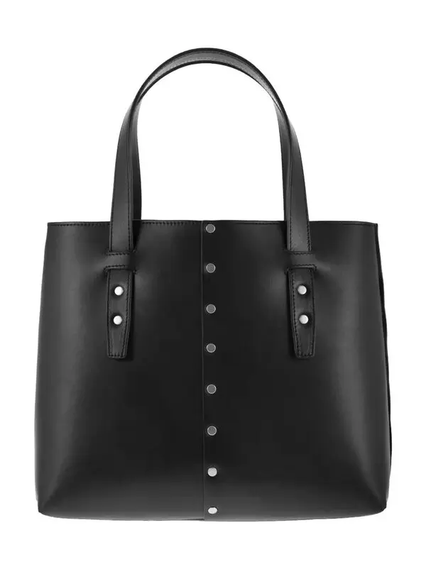 Fabiana Filippi Studded Leather Tote Bag - Black