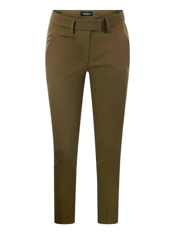 DONDUP Belt-loop Trousers - Green