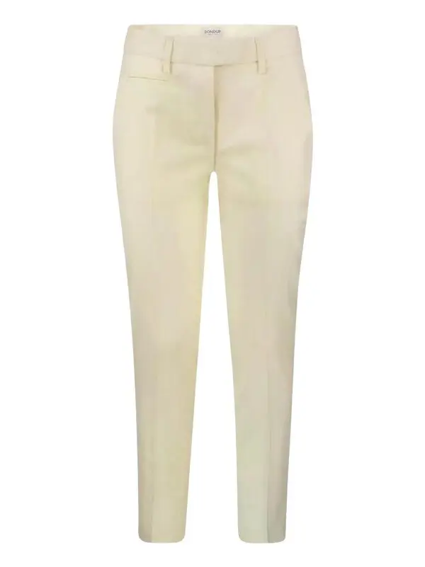 DONDUP Logo Trousers - Neutrals