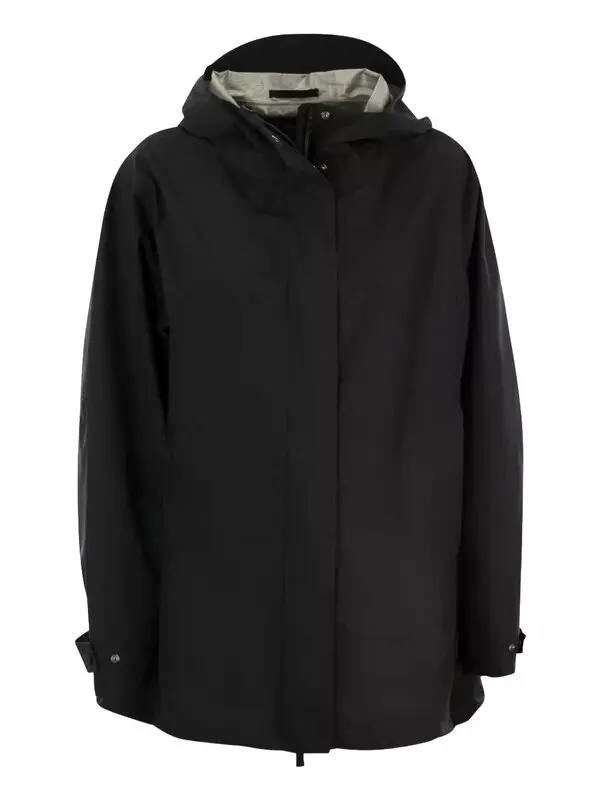 Herno Hooded Jacket - Black