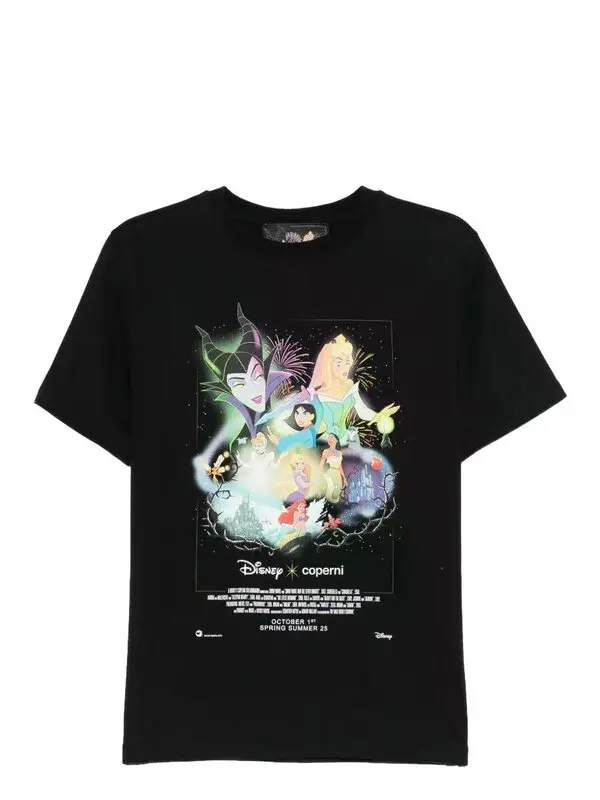 Coperni X Disney Printed T-shirt - Black