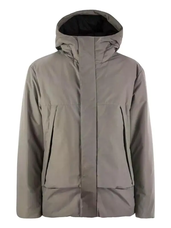 Herno Hooded Jacket - Grey