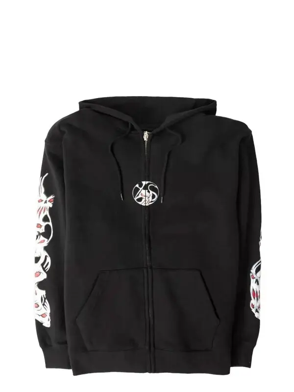 YARDSALE Zip Hoodie - Black