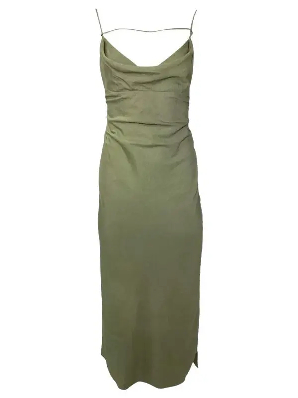Jacquemus La Robe Adour Dress - Green