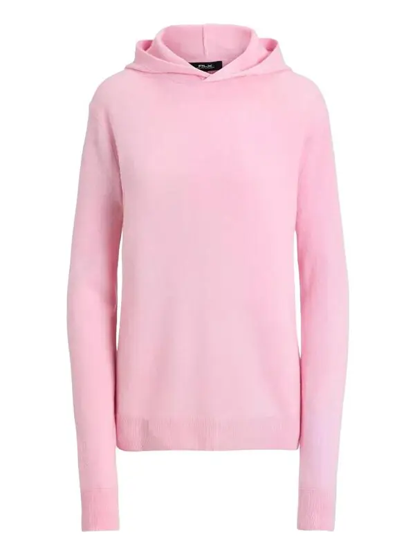 Rlx Ralph Lauren Long-sleeve Cashmere Hoodie - Pink