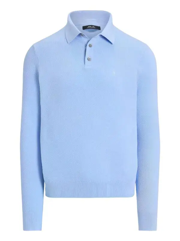 Rlx Ralph Lauren Long-sleeve Polo Shirt - Blue