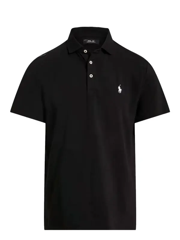 Rlx Ralph Lauren Short-sleeve Polo Shirt - Black