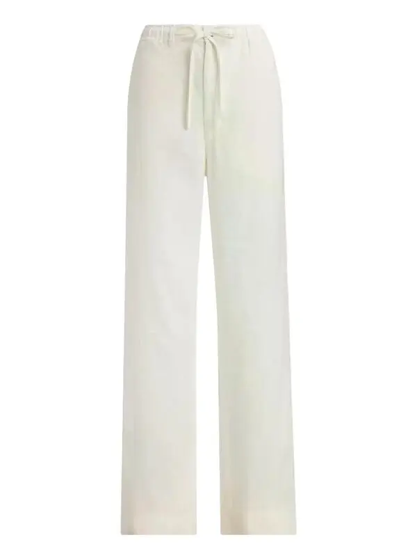 Polo Ralph Lauren Drawstring Pull-on Trousers - White