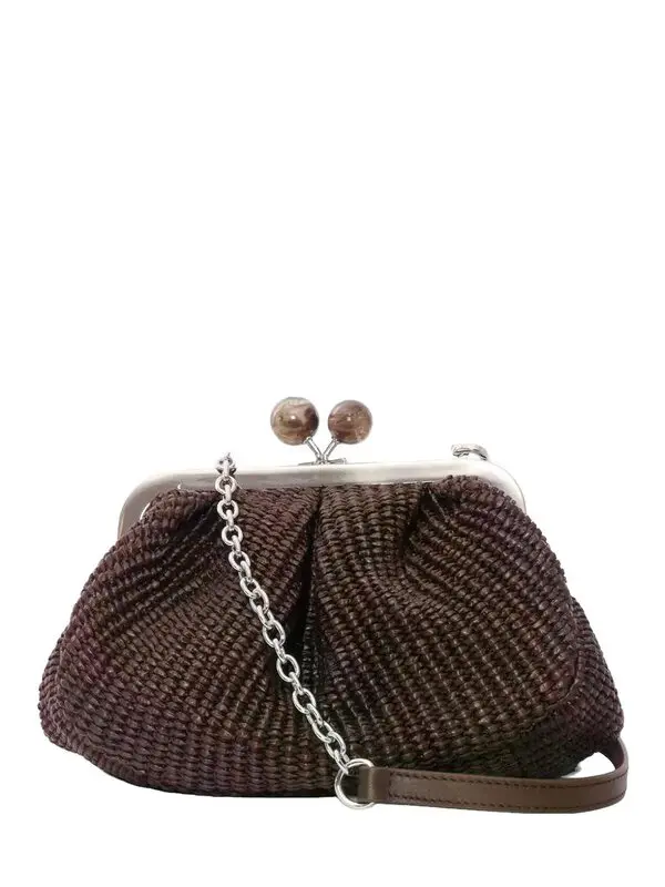 Max Mara Chain Palmas Shoulder Bag - Brown
