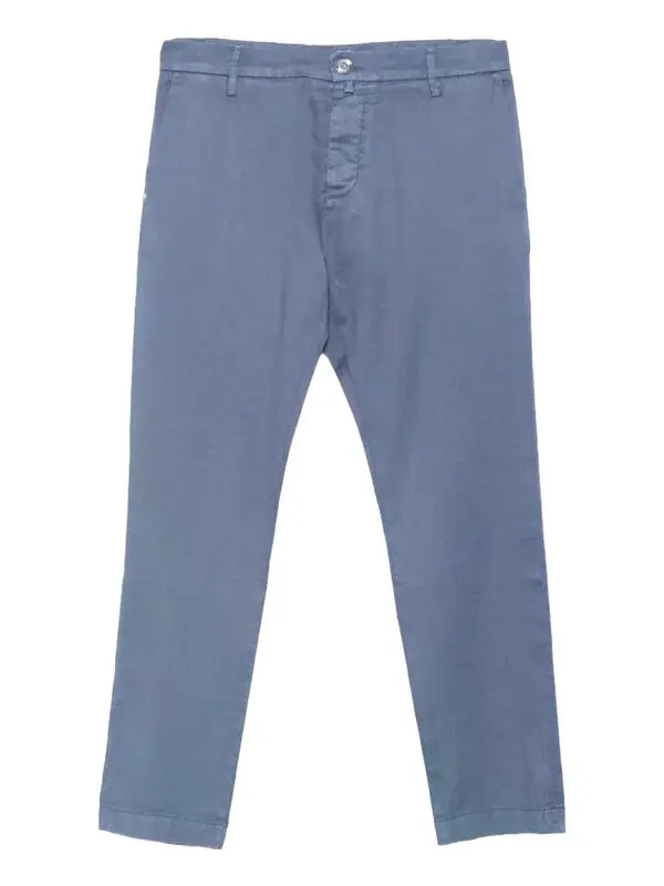 Jacob Cohen Button Trousers - Blue