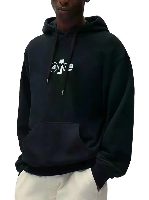 ARTE ANTWERP Logo-print Hoodie - Black