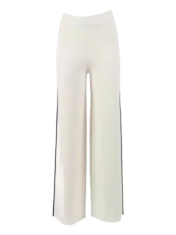 Max Mara Stripe-detail Trousers - Neutrals