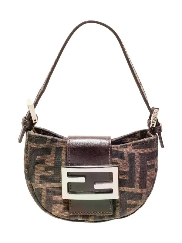 Fendi 1990s Monogram Tote Bag - Brown