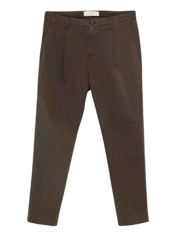 BRIGLIA 1949 Pleated Trousers - Brown