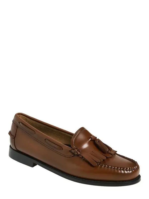 G.H.BASS Esther Kiltie Weejuns® Loafer - Light Brown