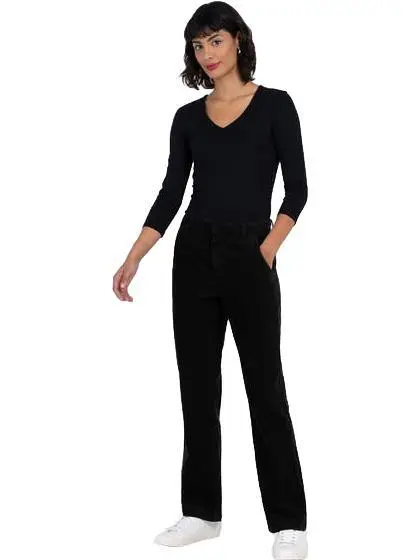 KETTLEWELL Jamie Cord Straight Pants - Black