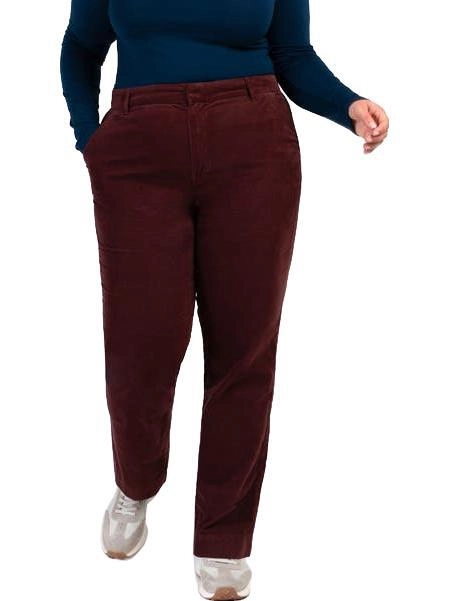 KETTLEWELL Jamie Cord Straight Pants - Cocoa
