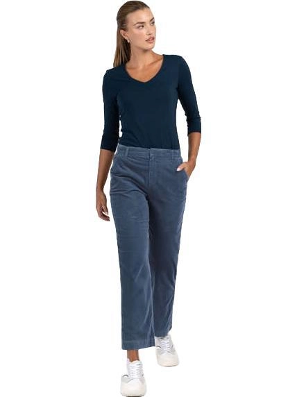 KETTLEWELL Jamie Cord Straight Pants - Slate