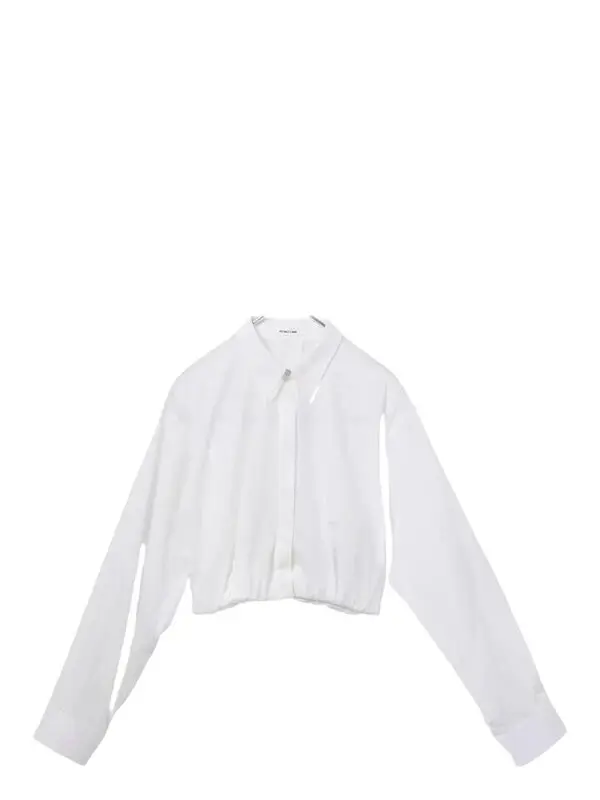 Helmut Lang Cropped Shirt - White