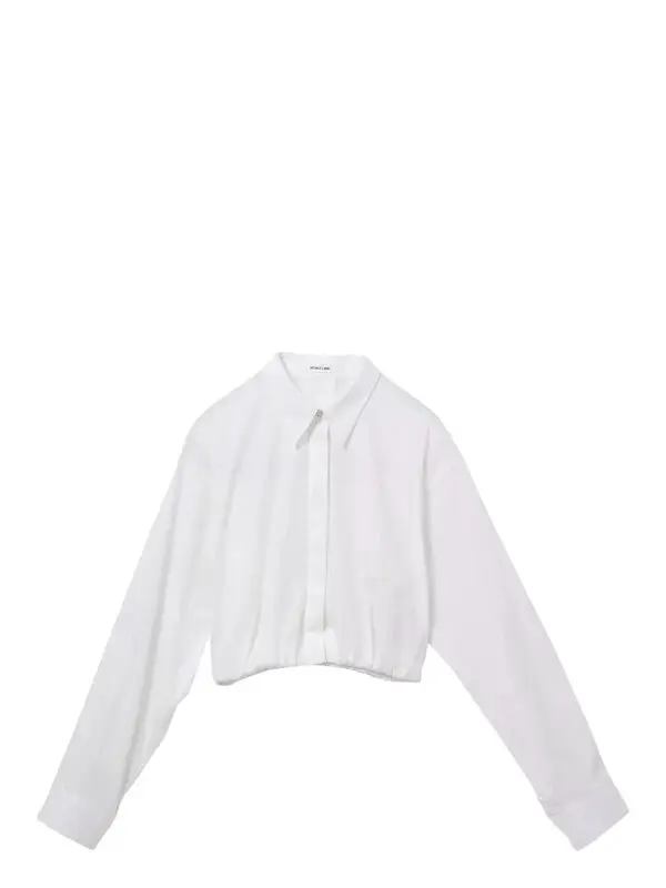 Helmut Lang Cropped Shirt - White