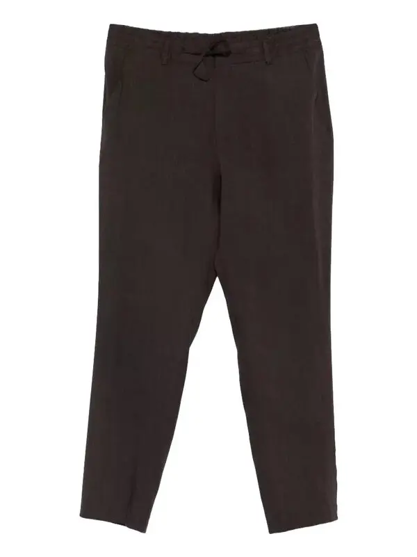 BOSS P-perin Drawstring Trousers - Brown