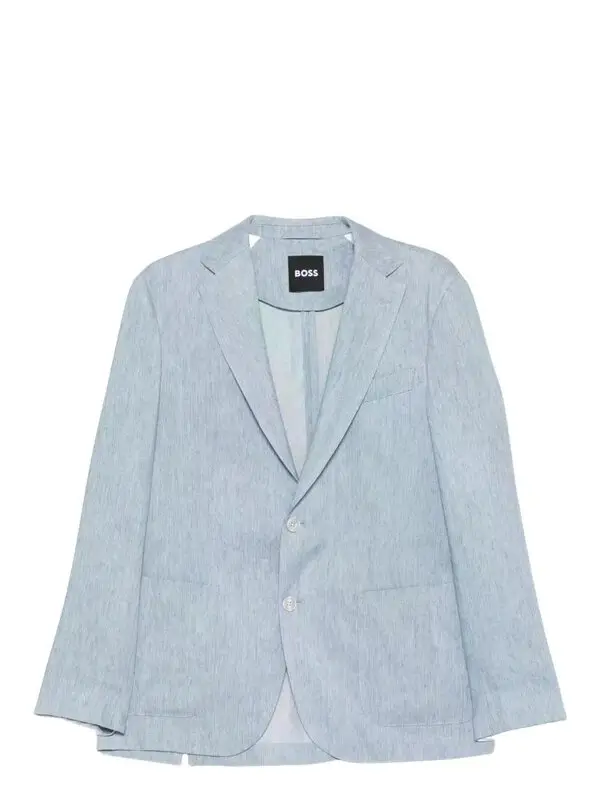 BOSS Chest-pocket Blazer - Blue