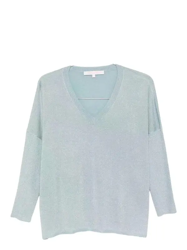 ABSOLUT CASHMERE Mairenn V-neck Sweater - Blue