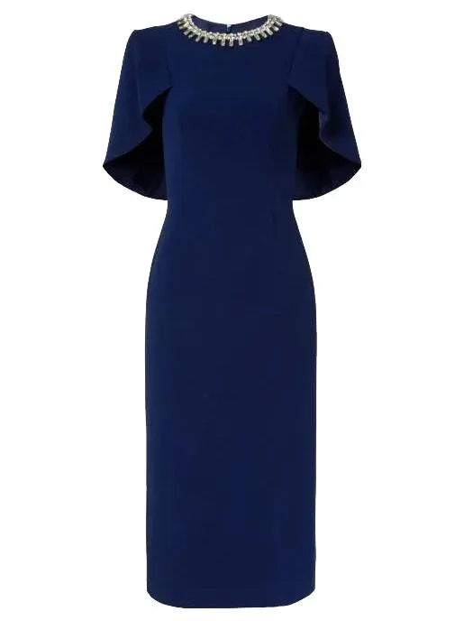 Jenny Packham Thalia Midi Dress - Midnight Kiss
