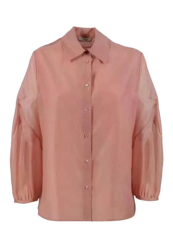 Peserico Buttoned Blouse - Pink
