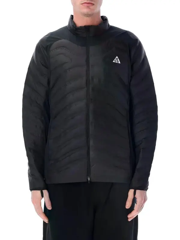 Nike Laser-cut Detail Padded Jacket - Black