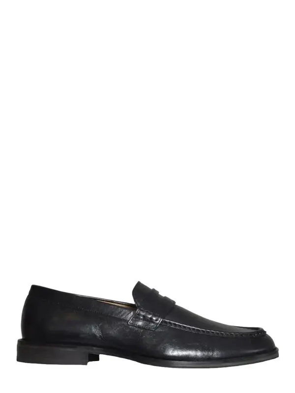 Our Legacy Light Penny-strap Loafers - Black