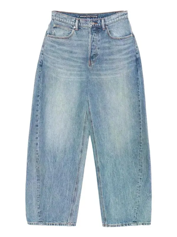 Alexander Wang Button Jeans - Blue