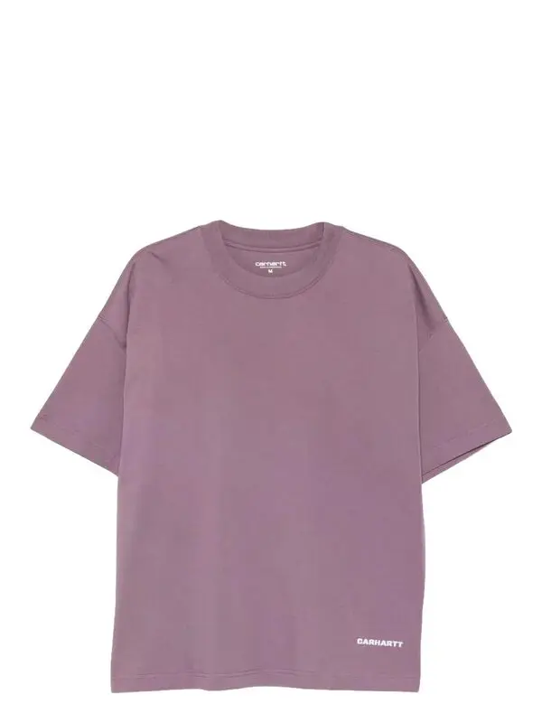 Carhartt Work In Progress S/s Link Script Short-sleeve T-shirt - Purple
