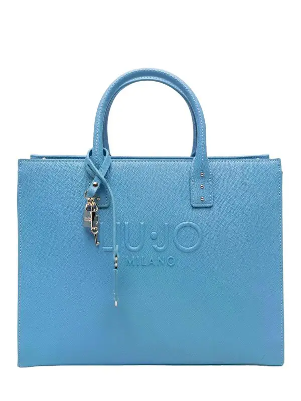 Liu Jo Embossed Padlock Tote - Blue