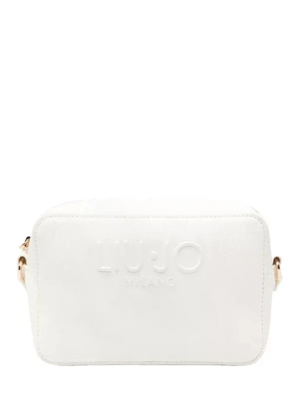 Liu Jo Embossed-logo Shoulder Bag - White