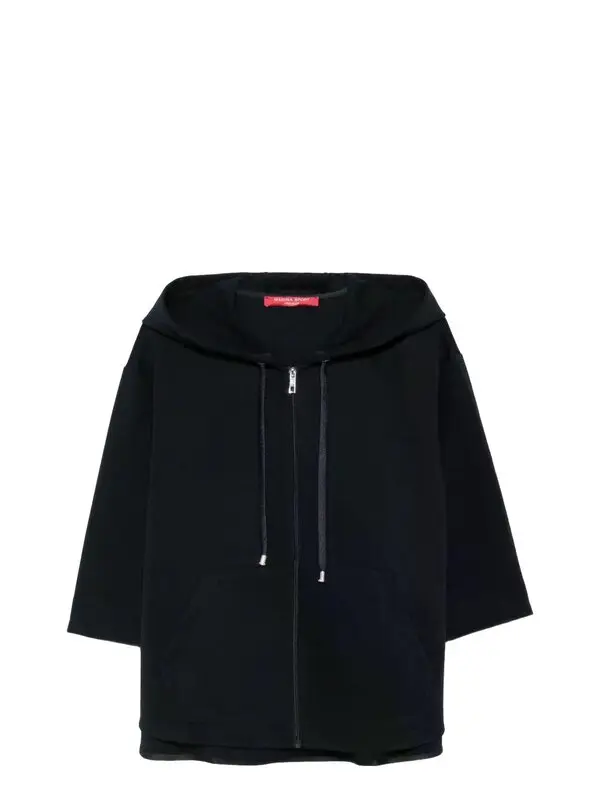 Marina Rinaldi Hooded Zip Up - Blue