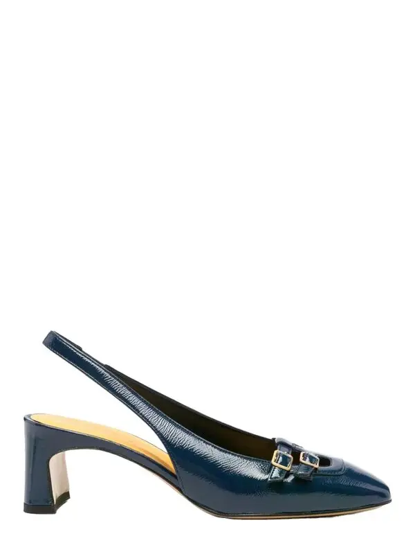 MARA BINI Buckle Cut-out Pumps - Blue