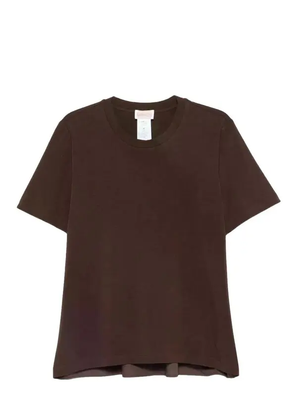Marina Rinaldi Crew-neck T-shirt - Brown
