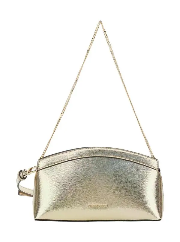 Michael Kors Athena Metallic Shoulder Bag - Gold