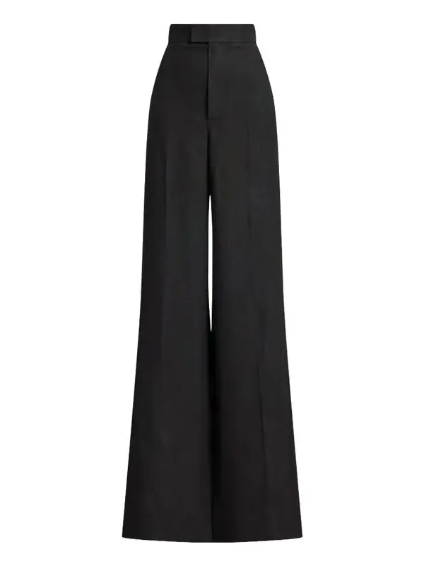 Ralph Lauren Dean Leg Crease Trousers - Black