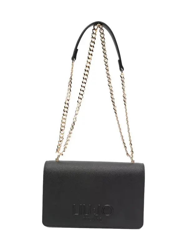 Liu Jo Embossed-logo Cross Body Bag - Black